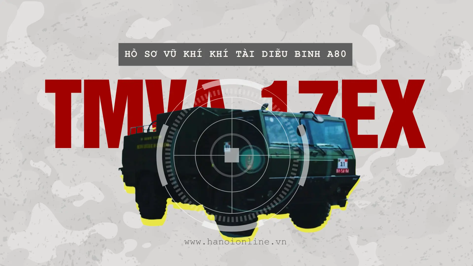 Diễu binh A80: TMVA-17EX - Khí tài hóa học hiện đại